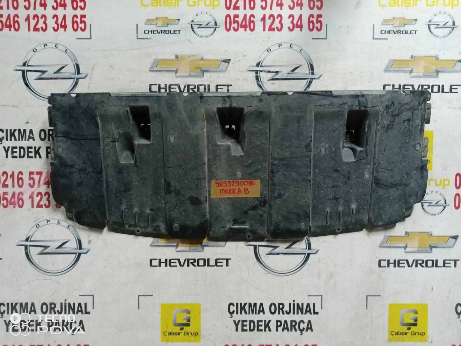OPEl MOKKA B TAMPON ALT MUHAFAZA OEM 9835290080ÇIKMA SÖKME YEDEK PARÇA ...
