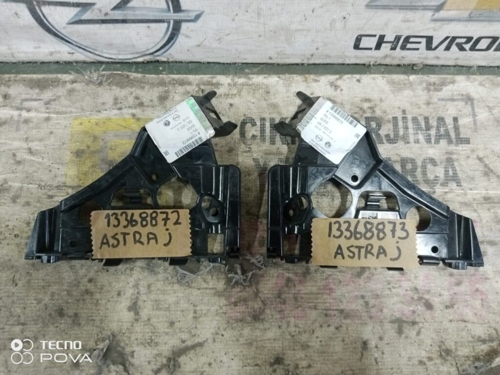 OPEL ASTRA J SAĞ SOL ÖN TAMPON BRAKETİ 13368872-13368873 ÇIKMA SÖKME ...