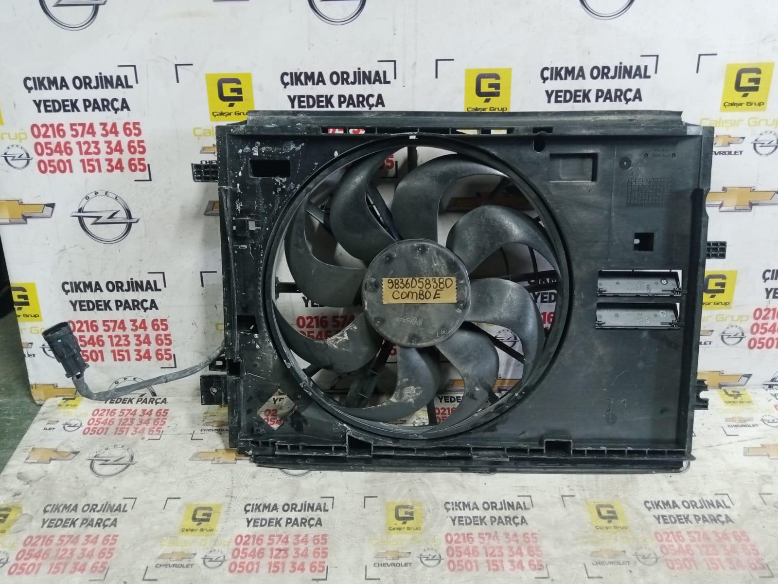 OPEL COMBO E 2019 – 2025 KOMPLE FAN OEM 9836058380 – Opel Chevrolet ...
